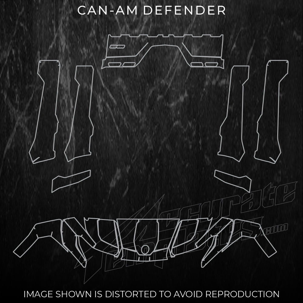 CAN-AM BRP DEFENDER 2020 + – Accurate Templates