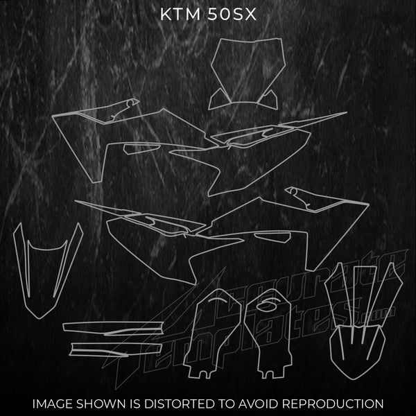 KTM 50SX 2024-2025 – Accurate Templates