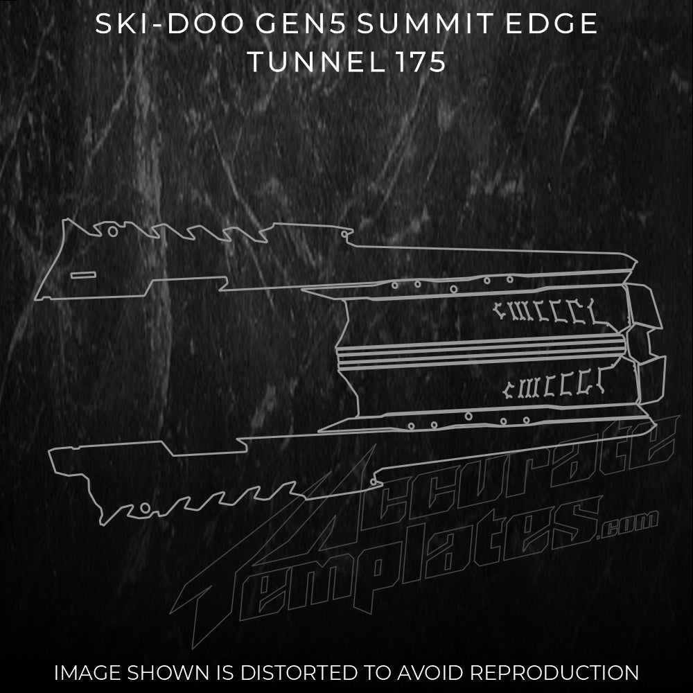 SKI-DOO GEN 5 TUNNEL 175 SUMMIT EDGE 2024 – Accurate Templates