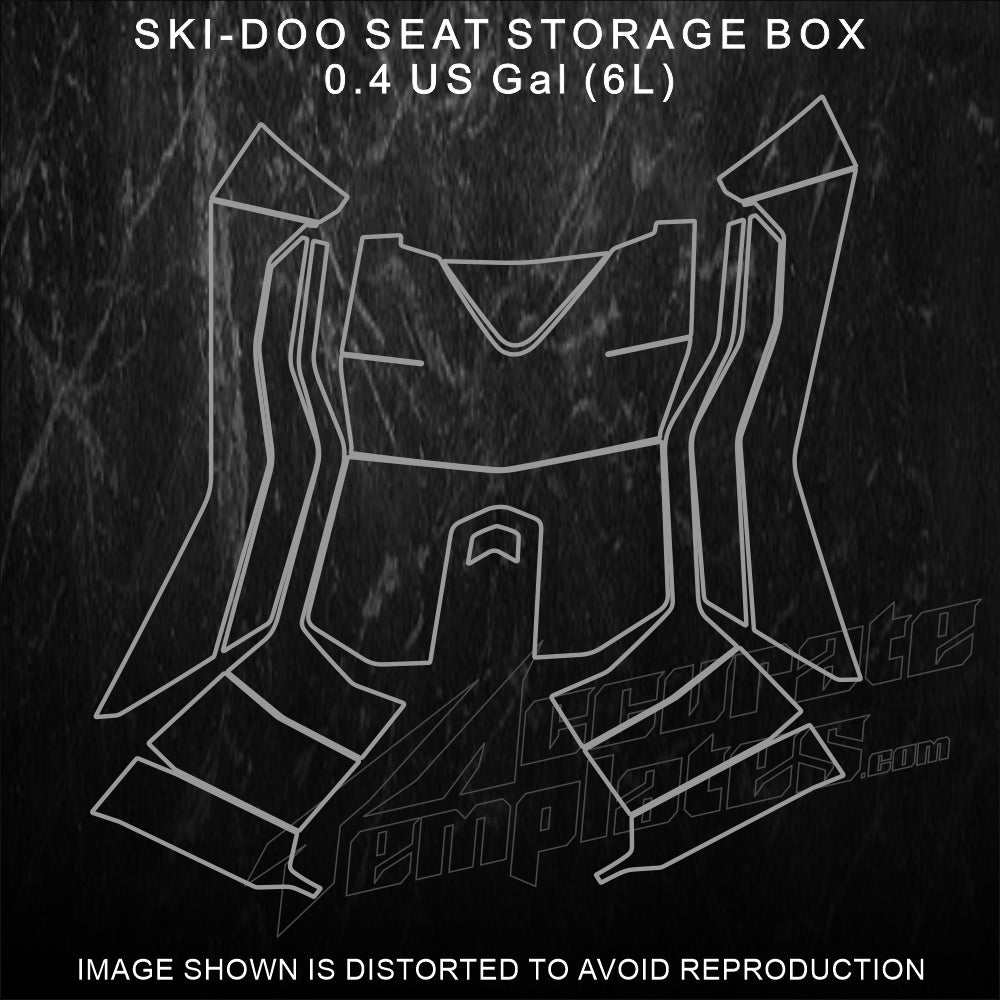 SKI-DOO SEAT STORAGE BOX 0.4 US Gal (6L) – Accurate Templates