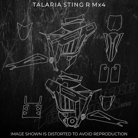 TALARIA MX4 STING R – Accurate Templates