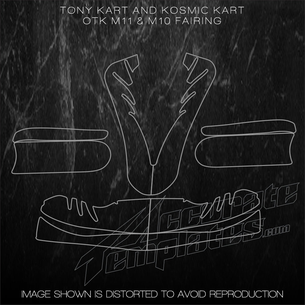Tony Kart & Kosmic OTK M11 - M10 – Accurate Templates