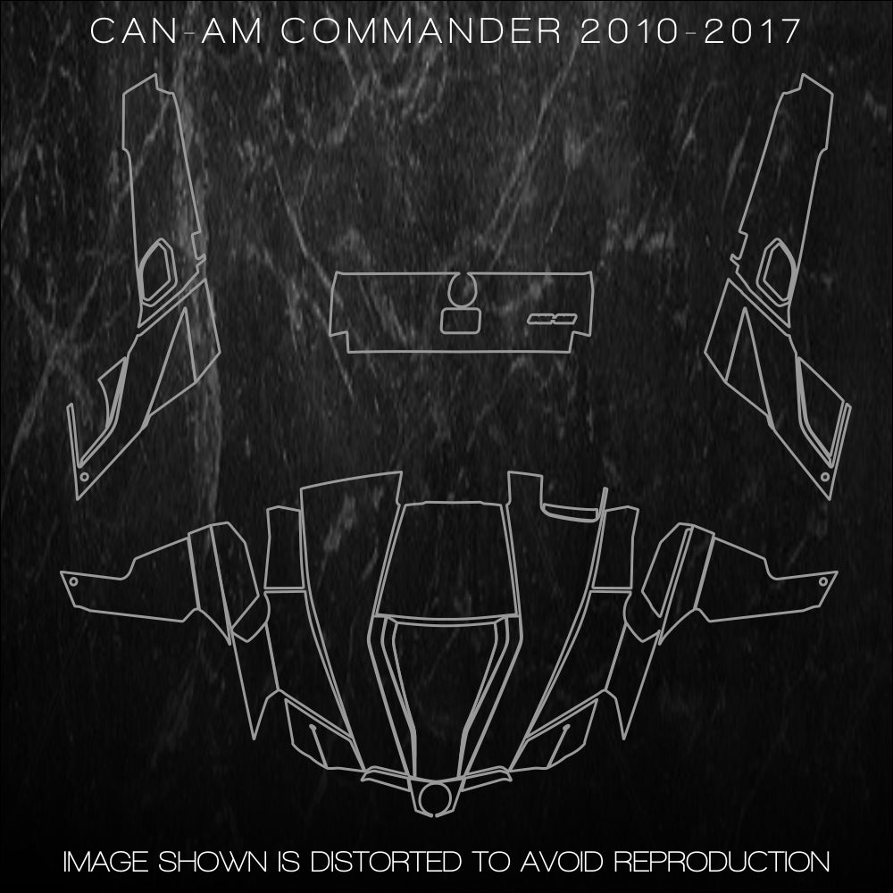 CAN-AM BRP COMMANDER 2010-2017 – Accurate Templates