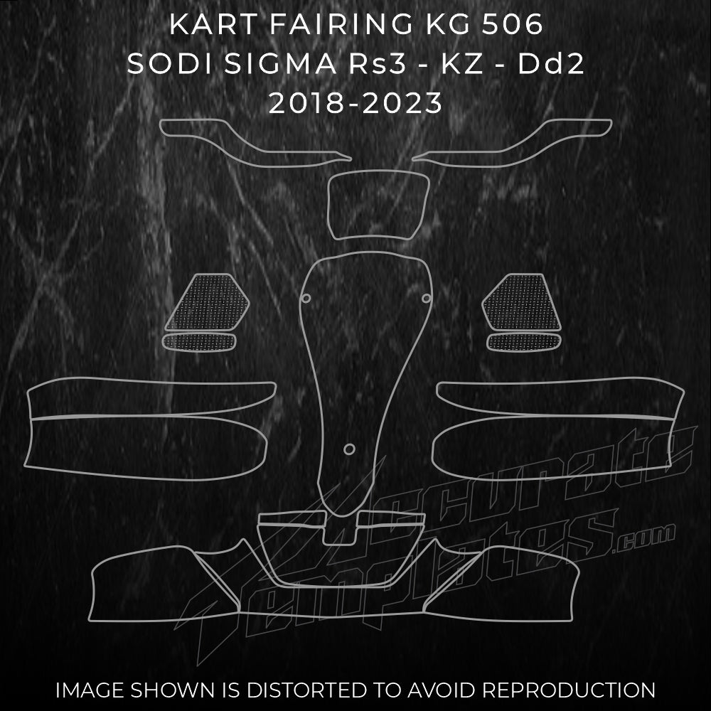 KART KG 506 FAIRING - SODI 2018-2021 – Accurate Templates