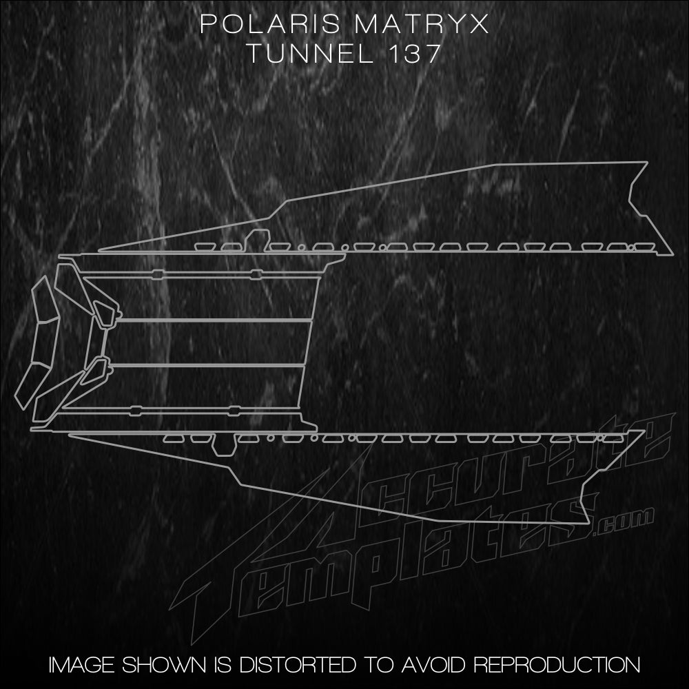POLARIS MATRYX CHASSIS TUNNEL 137 – Accurate Templates
