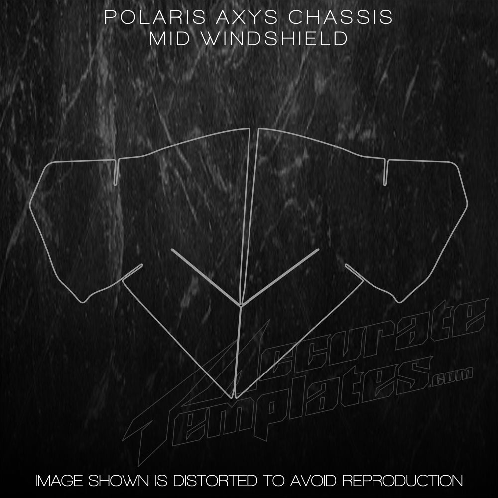 POLARIS AXYS MID WINDSHIELD – Accurate Templates