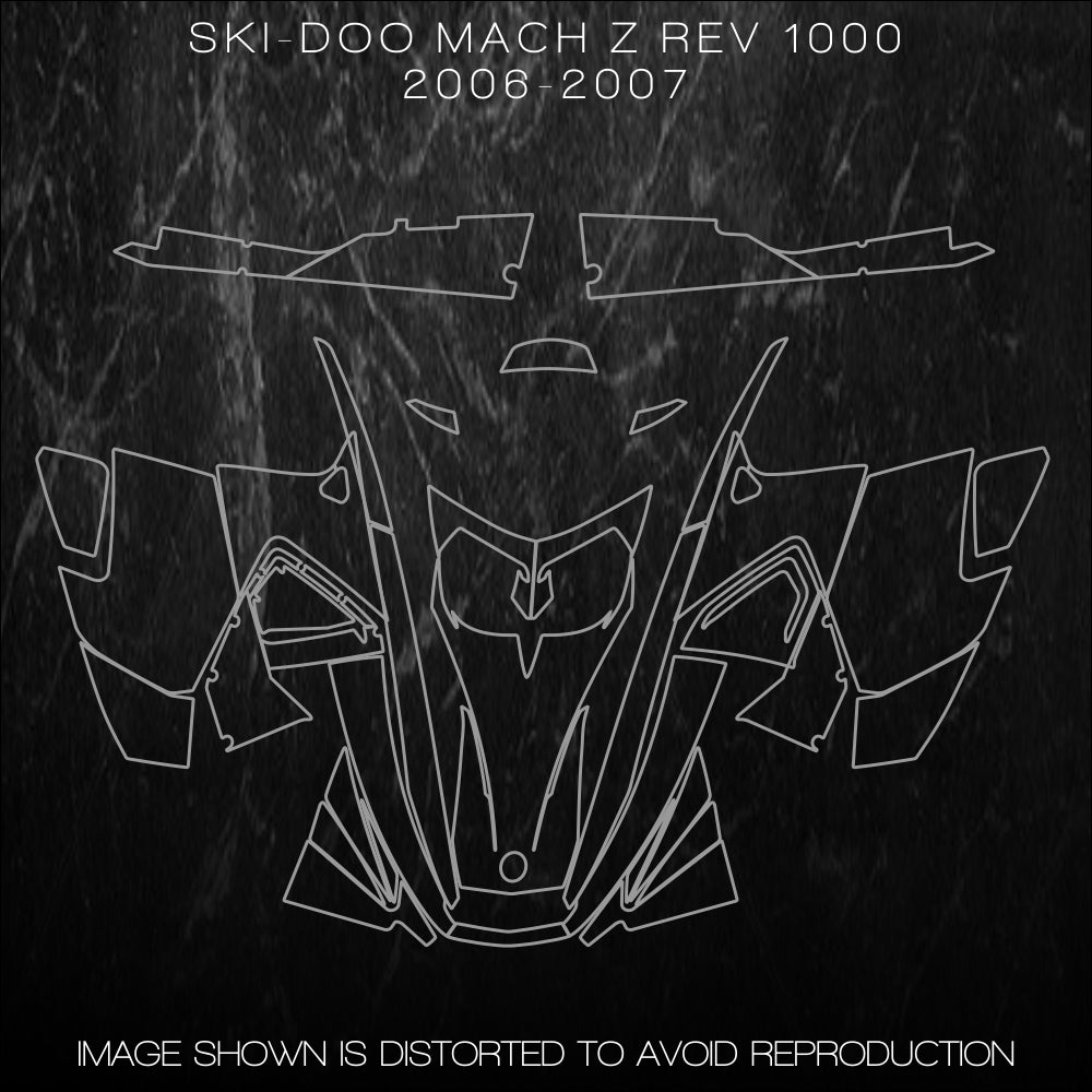 SKI-DOO MACH Z REV 1000 2006-2007 – Accurate Templates