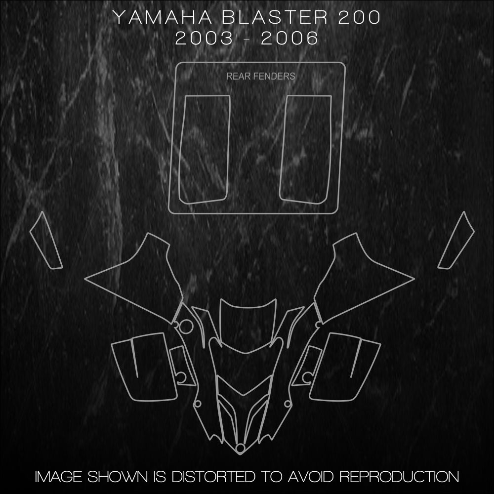 YAMAHA BLASTER 200 2003-2006 – Accurate Templates